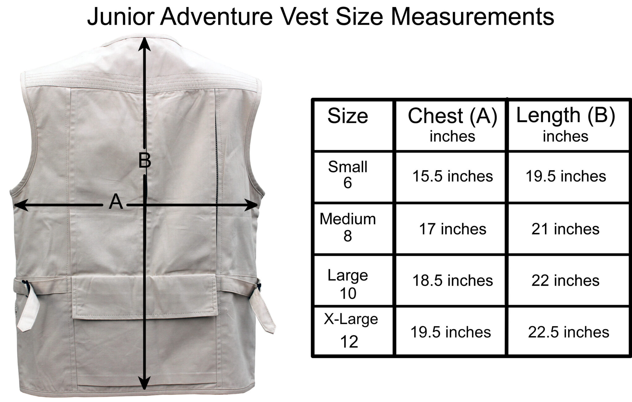 Style JACST Foxfire Junior Adventure Vest Stone - Foxfire, Inc.